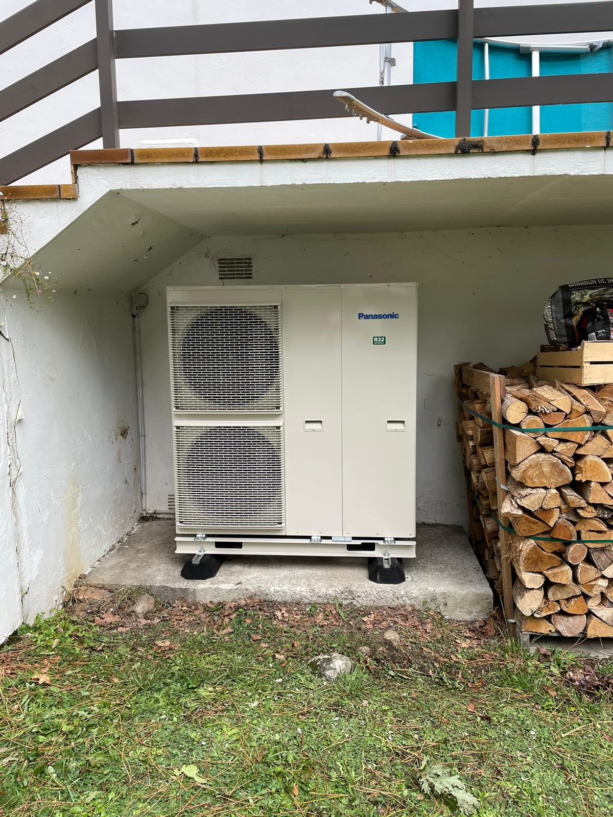 Remplacement d’une PAC AERMEC par une Panasonic - Thermoclim Morbihan